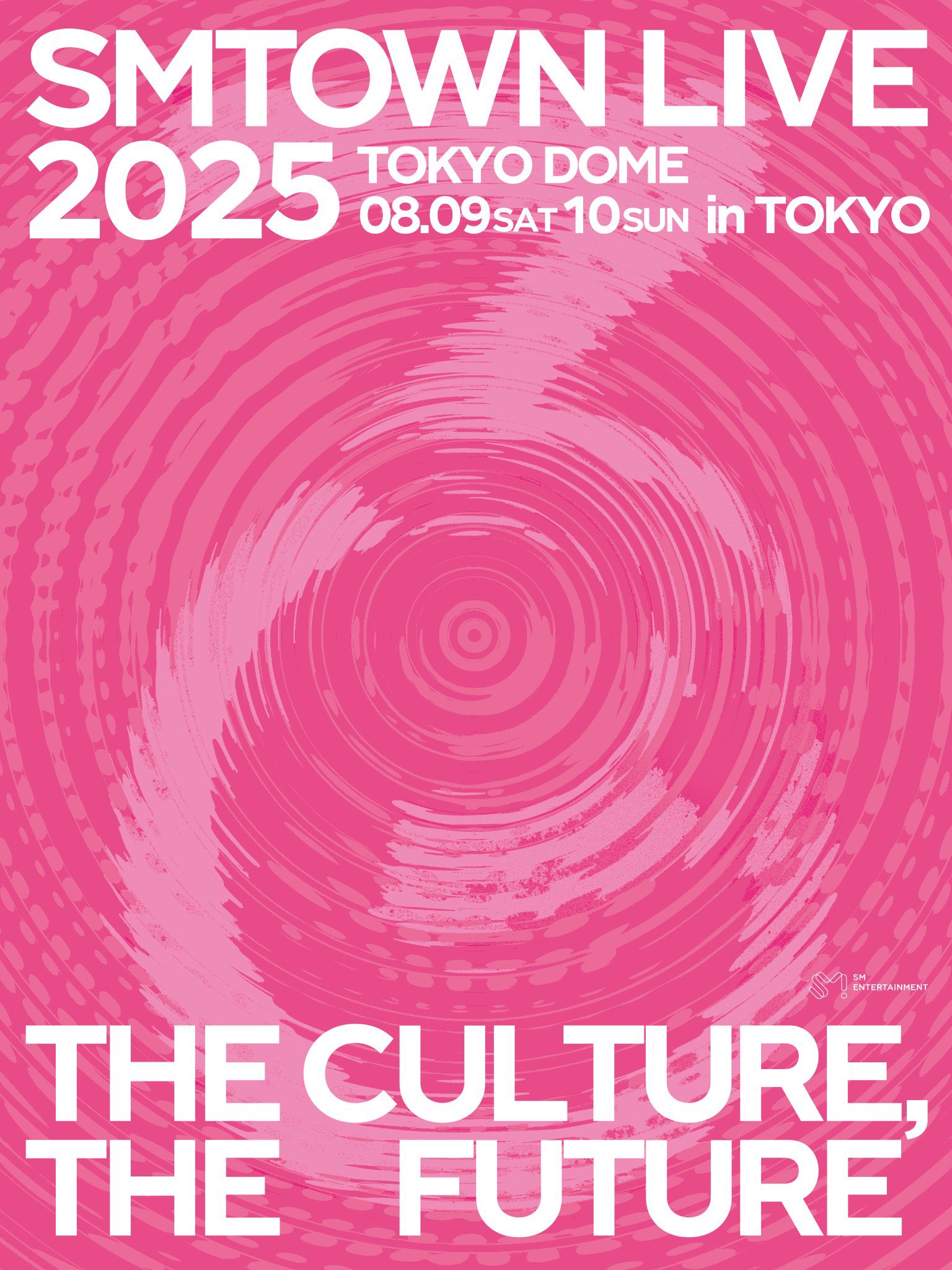 8月9日(土) 〜8月10日(日)『SMTOWN LIVE 2025 in TOKYO』東京ドームでの開催決定！