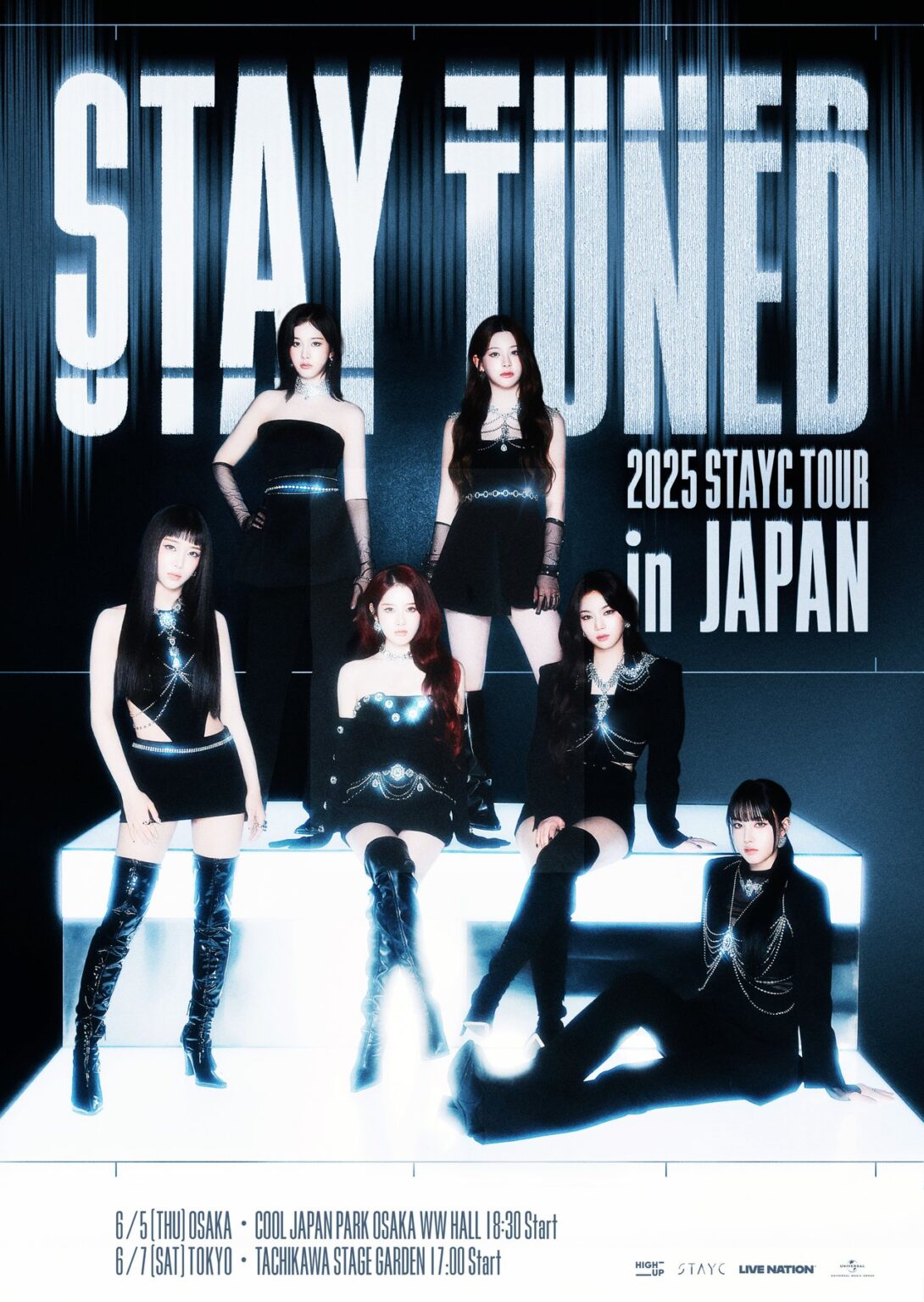 STAYC初の日本公演！『2025 STAYC TOUR [STAY TUNED] 』東京・大阪にて開催！会場キャパは？